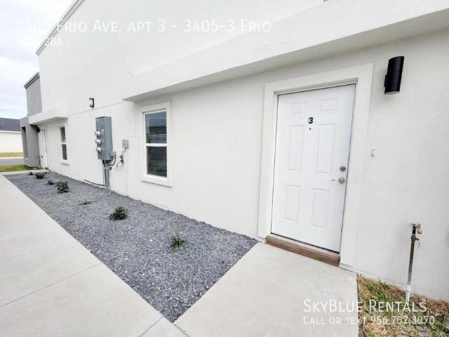 2 BR, 2 BA Apartment 3405 Frio Ave, apt 3, McAllen, TX 78504