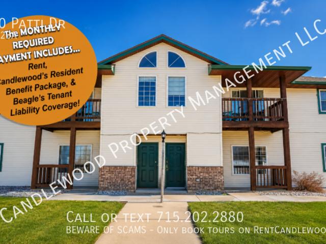 2 BR, 2 BA Apartment 3740 Patti Dr, Plover, WI 54467