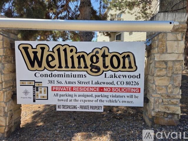 2 BR, 2 BA Apartment 381 South Ames Street, Unit G 104, Lakewood, CO 80226