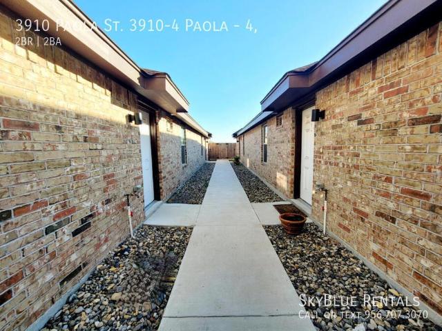 2 BR, 2 BA Apartment 3910 Paola St. 3910 4 Paola, Edinburg, TX 78541