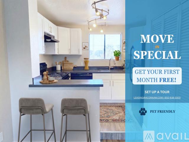 2 BR, 2 BA Apartment 3208 E Flower St, Unit 202, Phoenix, AZ 85018