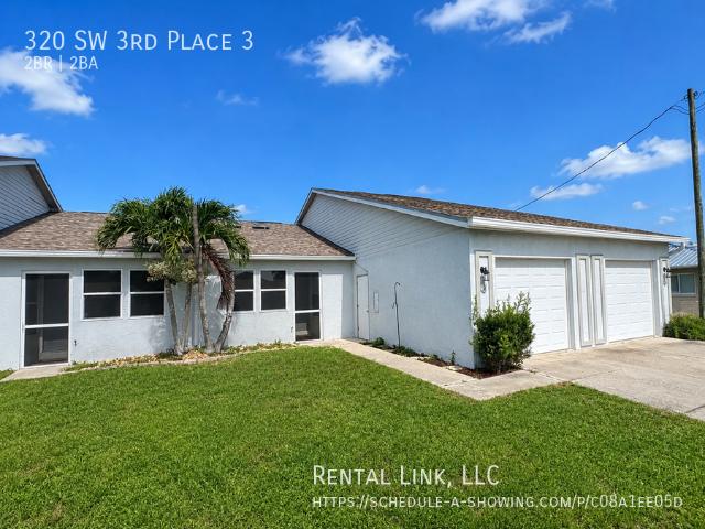 2 BR, 2 BA Apartment 320 SW 3rd Place 3, Cape Coral, FL 33991