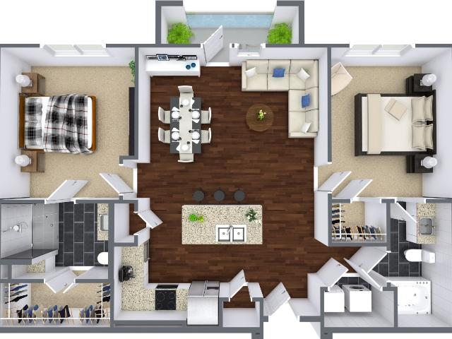 2 BR, 2 BA Apartment 3300 South Garrison Road Unit 1 1209, Denton, TX 76201