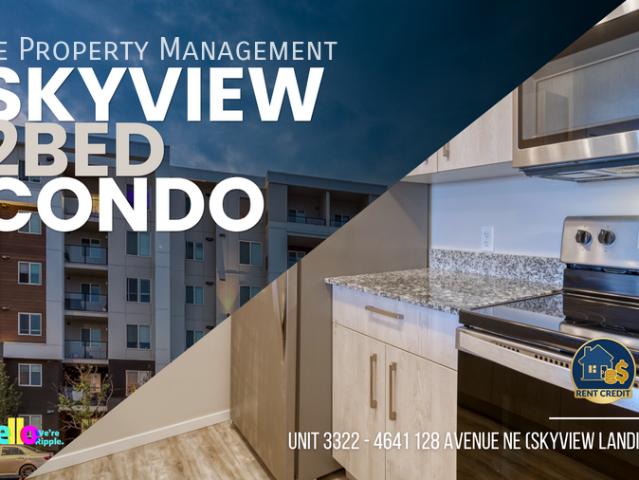 2 BR, 2 BA Apartment 4641 128 Ave NE, Calgary, AB T3N 1T5