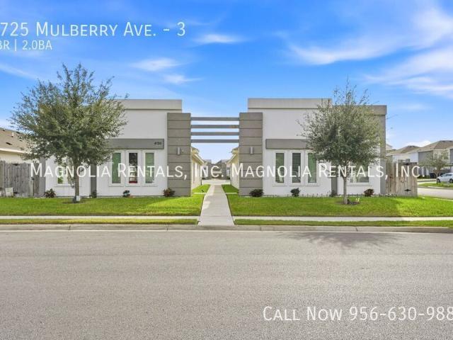 2 BR, 2 BA Apartment 4725 Mulberry Ave McAllen, TX 78501