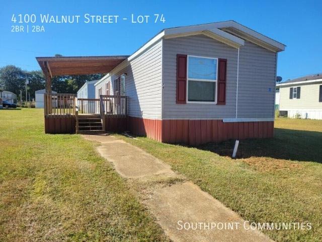 2 BR, 2 BA Apartment 4100 Walnut Street, Opelika, AL 36804