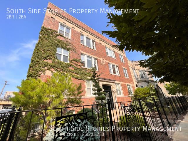 2 BR, 2 BA Apartment 4242 S. Calumet Ave Chicago, IL 60653