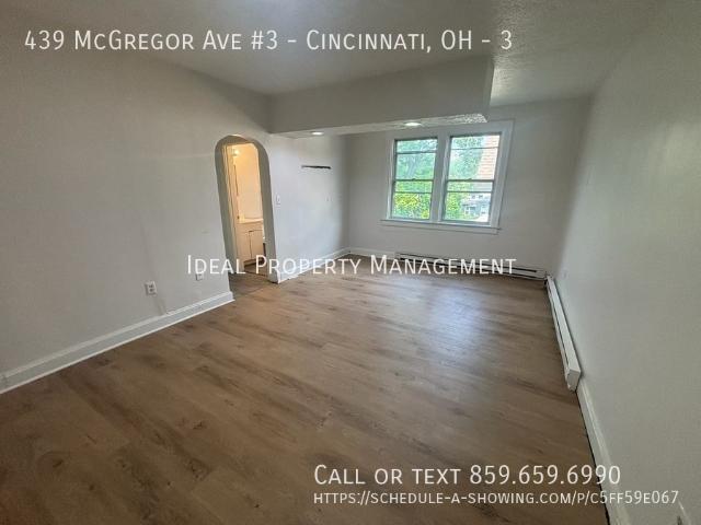 2 BR, 2 BA Apartment 439 McGregor Ave #3 Cincinnati, OH, Cincinnati, OH 45206 2300