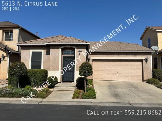 2 BR, 2 BA Apartment 5613 N. Citrus Lane, Fresno, CA 93711