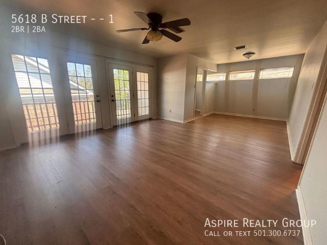 2 BR, 2 BA Apartment 5618 B Street, Little Rock, AR 72205