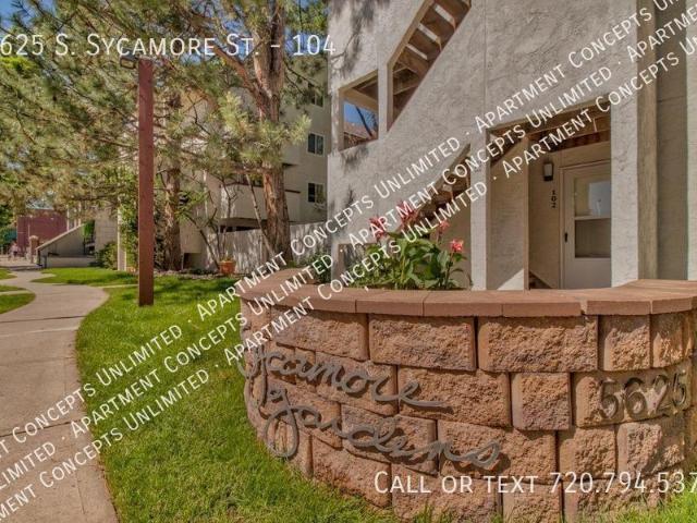 2 BR, 2 BA Apartment 5625 S. Sycamore St Littleton, CO 80120