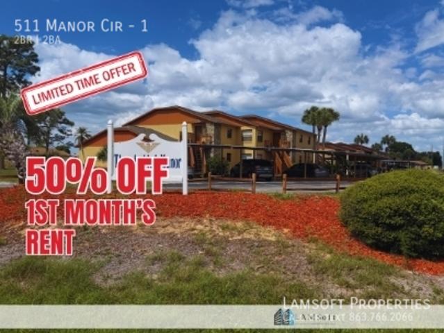 2 BR, 2 BA Apartment 511 Manor Cir, Sebring, FL 33872