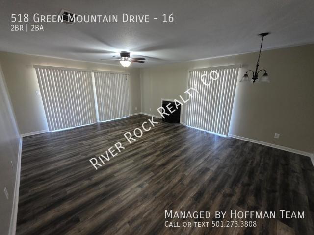 2 BR, 2 BA Apartment 518 Green Mountain Drive, Little Rock, AR 72211