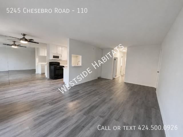 2 BR, 2 BA Apartment 5245 Chesebro Road, Agoura Hills, CA 91301