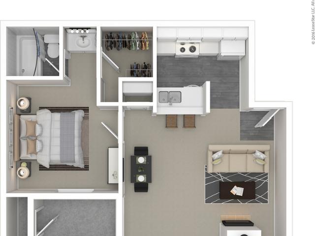 2 BR, 2 BA Apartment 6720 Wood Hollow/Far West, Austin, TX 78731
