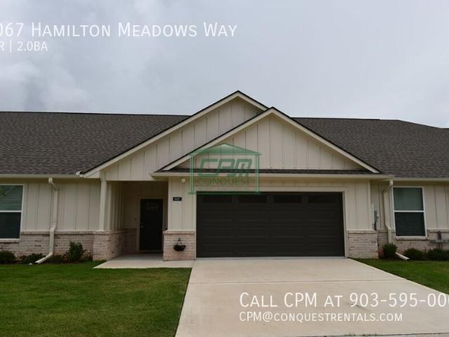 2 BR, 2 BA Apartment 6067 Hamilton Meadows Way, Tyler, TX 75703