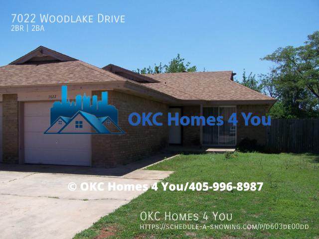 2 BR, 2 BA Apartment 7022 Woodlake Drive, Oklahoma City, OK 73132