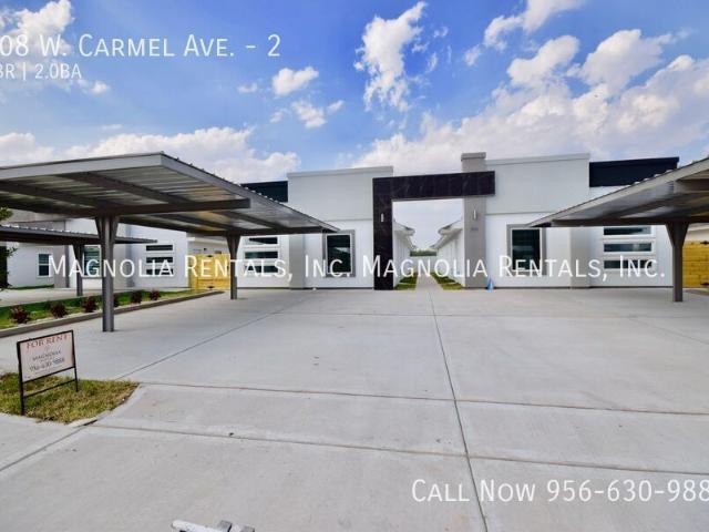 2 BR, 2 BA Apartment 708 W. Carmel Ave Pharr, TX 78577