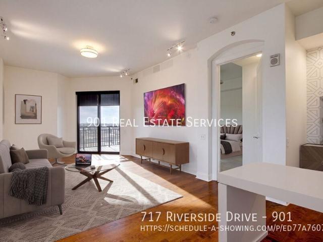 2 BR, 2 BA Apartment 717 Riverside Drive, Memphis, TN 38103