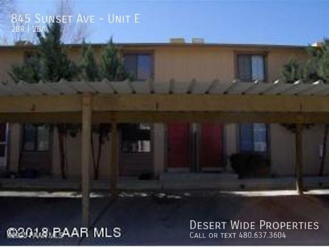2 BR, 2 BA Apartment 845 Sunset Ave, Prescott, AZ 86305
