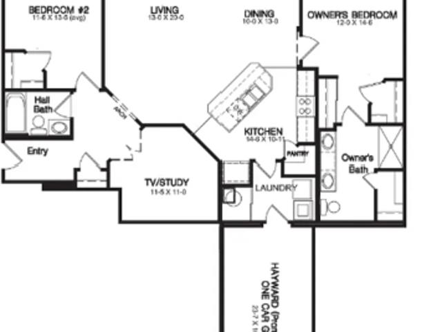 2 BR, 2 BA Apartment 96 Waterlily Drive, Unit 96, Springboro, OH 45066