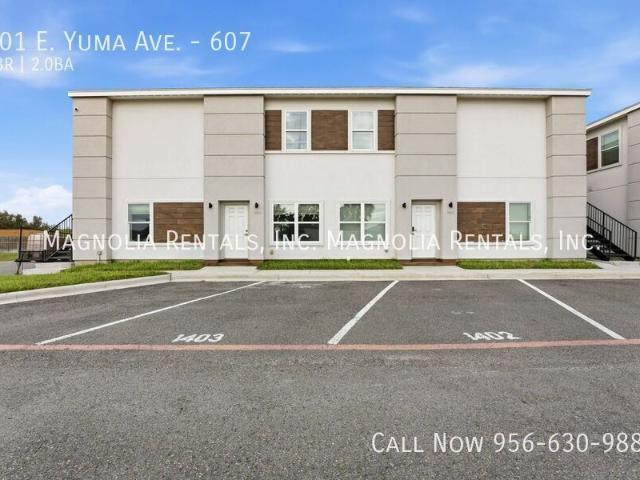 2 BR, 2 BA Apartment 901 E. Yuma Ave McAllen, TX 78503