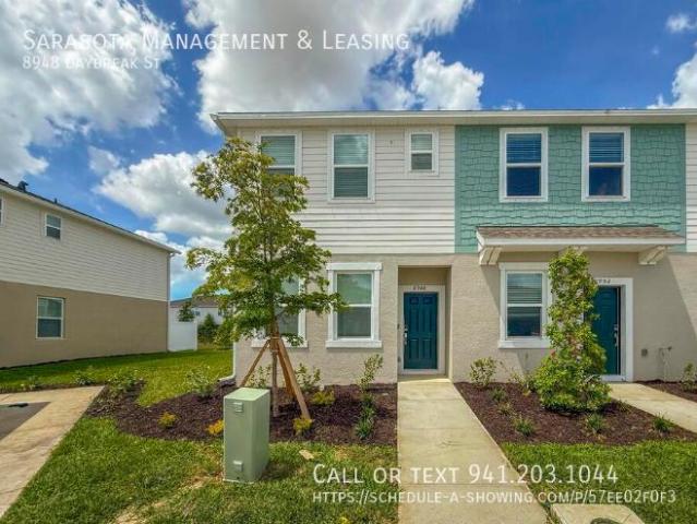 2 Br, 3 bath, Townhouse/Brownstone/RowHouse 8948 Daybreak St