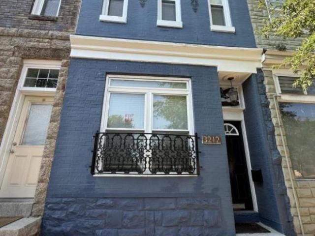 2 Br, 3 bath, Single Family Home 3212 E Baltimore St