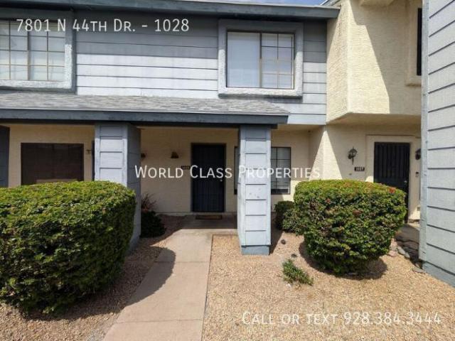 2 Br, 3 bath, Single Family 7801 N 44th Dr