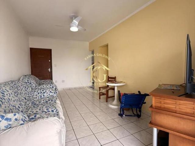 2 dormitórios c/ 1 suíte e 2 sacadas com vista mar na Tupi/Praia Grande