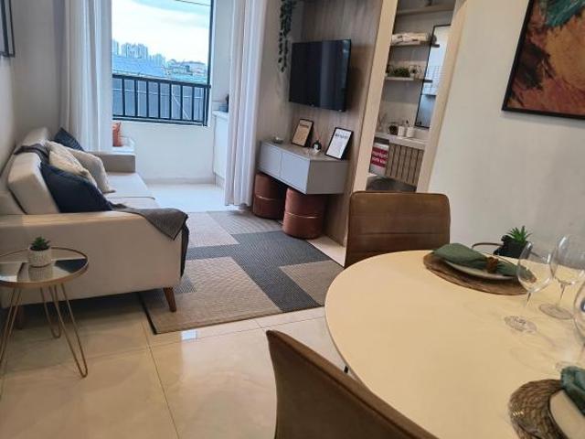 2 Dormitórios 47m terraço vaga Taboão Centro terraço no minha casa minha vida
