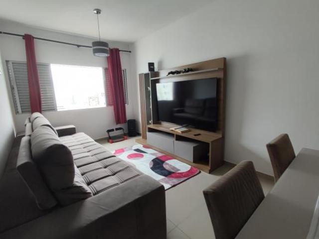 2 Dormitórios 60m da Praia Vila Tupi 78m2 Elevador