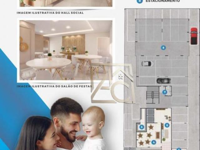 2 dorms mongaguá – terraço + vaga
