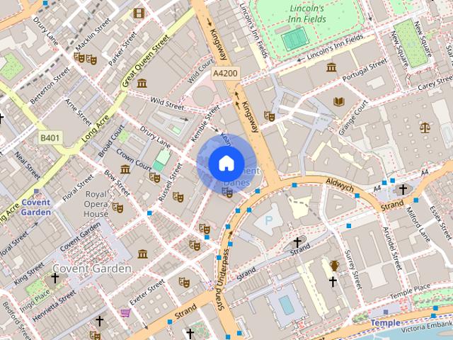 2 Kean Street, Covent Garden, London WC2B
