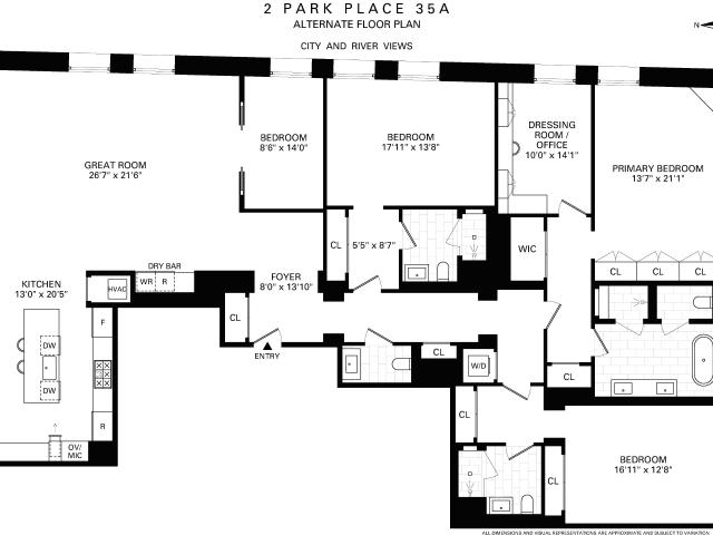 2 Park Place, Unit 35A
