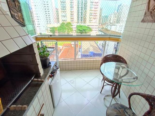 2 Quartos 1 SUITE, sacada com churrasqueira, 1 vaga Aviação Praia Grande