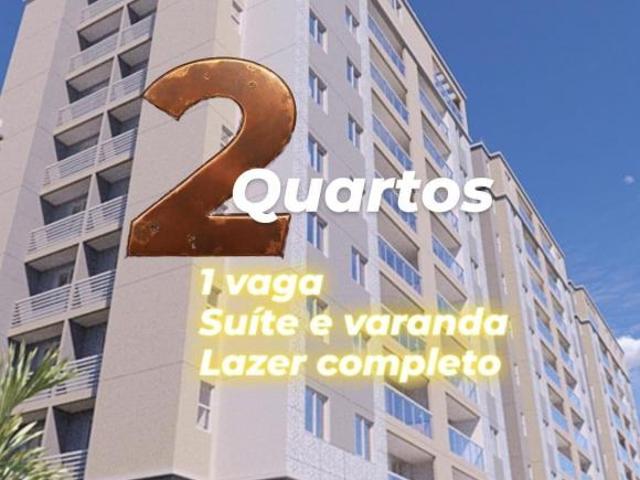 2 Quartos c/ suíte 59m² | varanda | garagem | Lazer Completo AC Financiamento FGTS