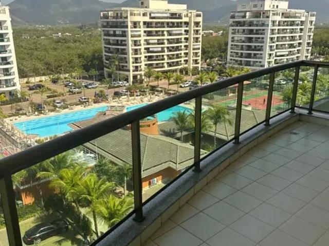 2 quartos com excelente vista para a área de lazer