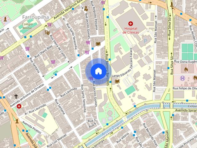 2 QUARTOS EM FRENTE AO CAMPUS SAÚDE UFRGS