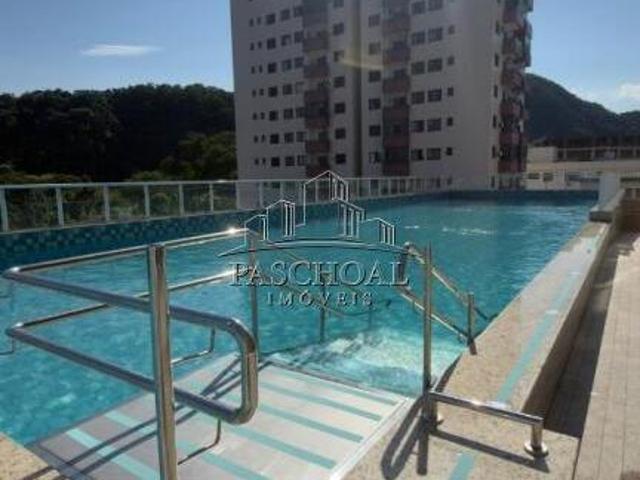 2 QUARTOS SENDO 1 SUÍTE NO BOQUEIRÃO PRAIA GRANDE COM LAZER COMPLETO