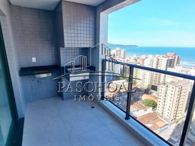 2 QUARTOS SENDO 2 SUÍTES NA AVIAÇÃO PRAIA GRANDE COM LAZER COMPLETO