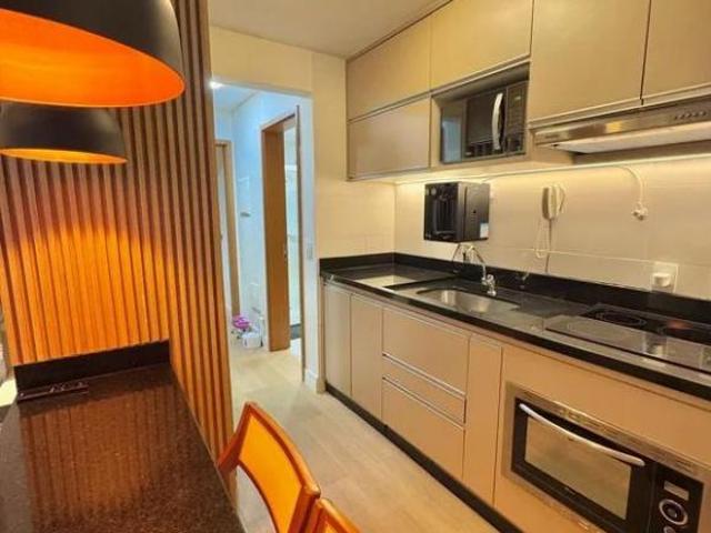 2 Quartos uma suite, sala com vara todo com mobiliado, duas vagas de garagem, todo reformado