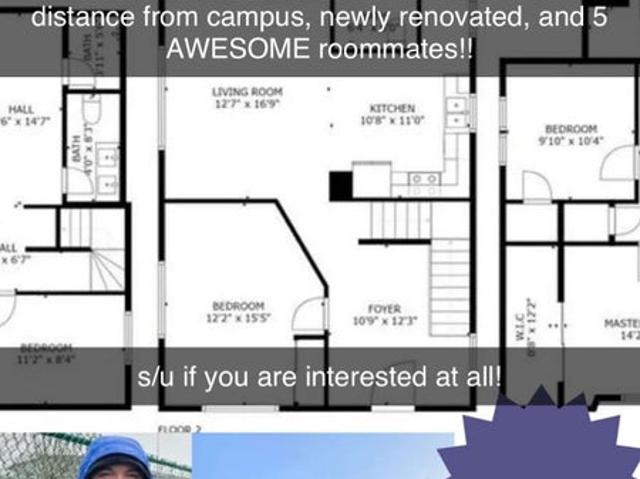 2 Rooms available in