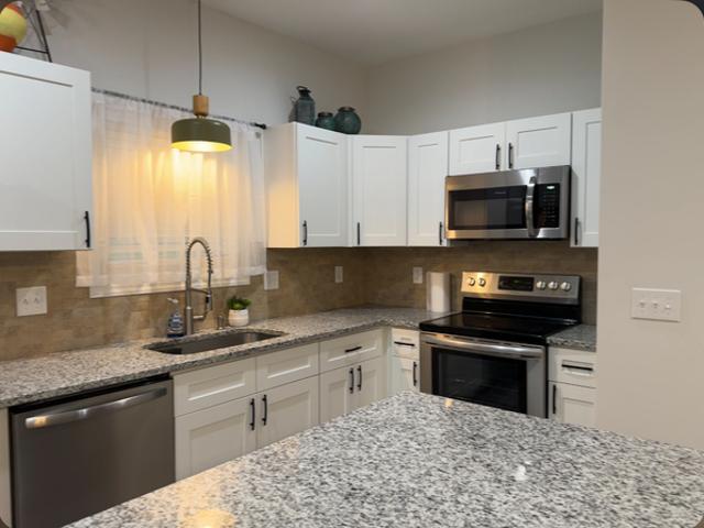 2 storey new construction in North Durham. Covered front porch. Beautiful kitchen with large island. Master bedroom features en suite with tiled shower. 2 additional bedrooms + full bathroom w/ tiled bath wall and glass enclosure.