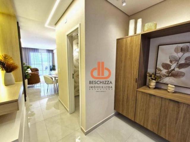 2 Suítes com Varanda Gourmet Integrada e Piscina no Rooftop, na Ponta da Praia