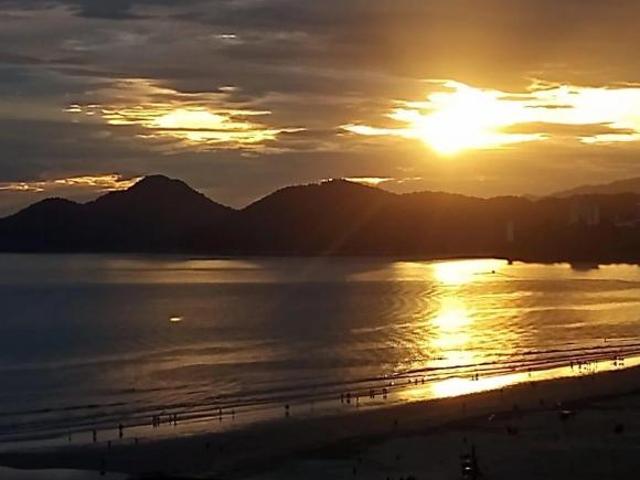 2 suítes impecável com vista panorâmica no Boqueirão em Santos