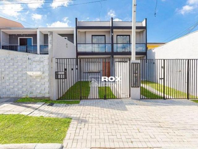2 Sobrados com 3 quartos, à venda individualmente por R$ 390.000 cada Tatuquara Curitiba/PR
