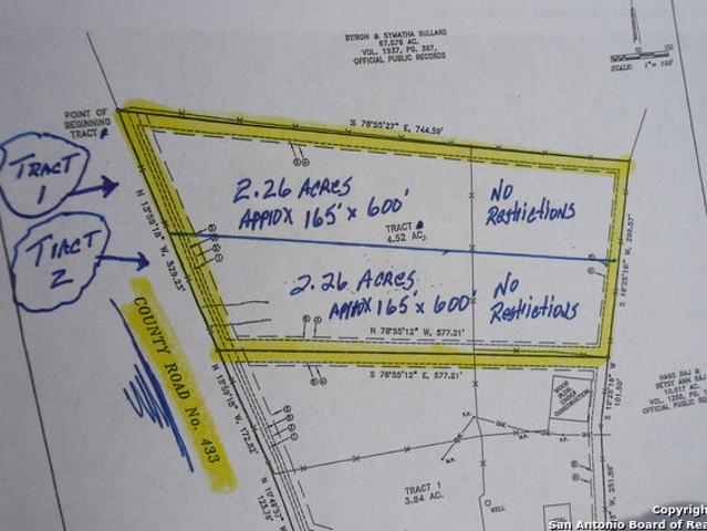 2.26 ACRES Tract 1 Cr 433