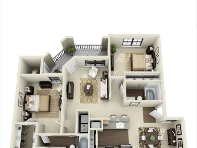 2B 2B Apartment
