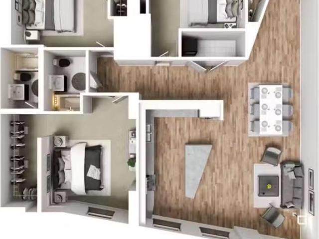 2BR/1.0BA Historic Fifth Ward Lofts